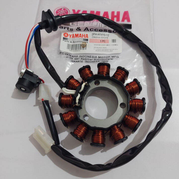 [KV] Mio i125 / M3 Genuine STATOR ASSY 2PH-H1410-12 from Indonesia ...