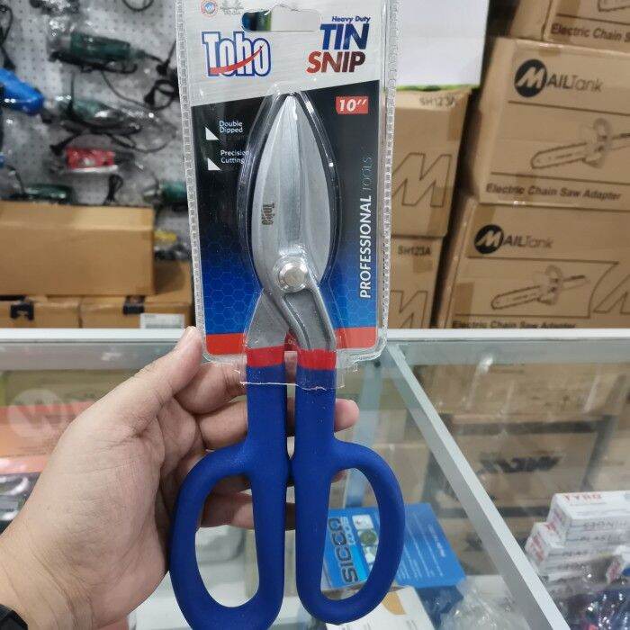 TOHO TIN SNIP gunting seng 12" dan 10" gunting plat baja ringan toho ...