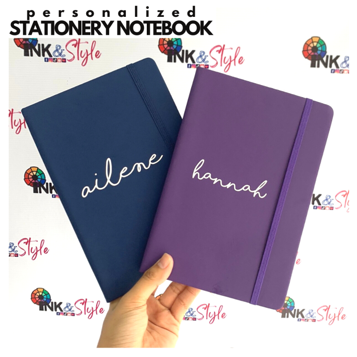 Ink And Style PH - Personalized Stationery Notebook FREE NAME - DECAL ...