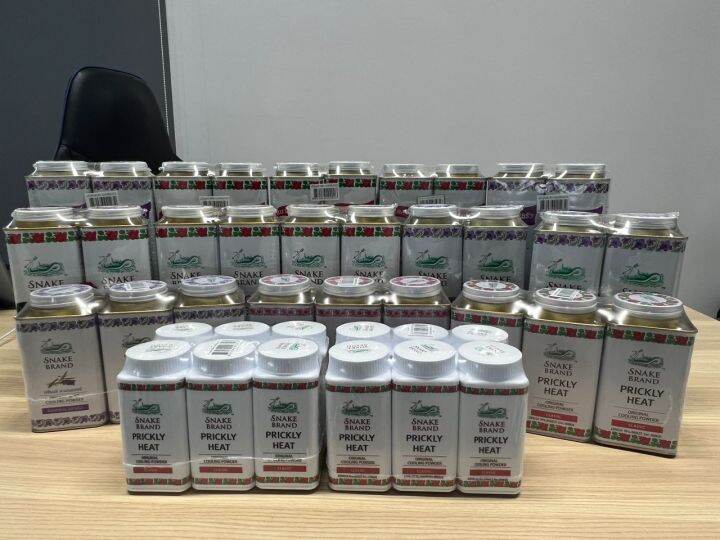 SNAKE POWDER PRICKLY HEAT COOLING POWDER 50g | Lazada