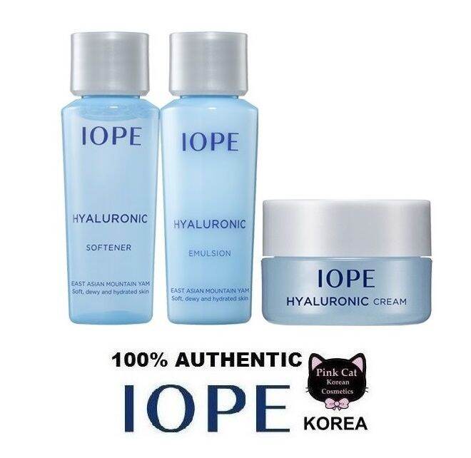 Korean Cosmetics IOPE Hyaluronic Special Gift Set (3items) | Lazada PH