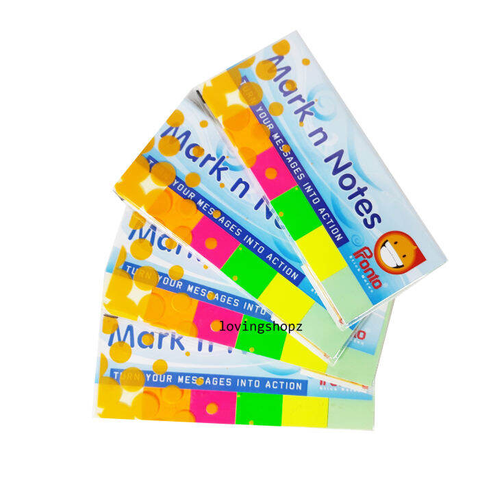 Pronto Mark and Notes, Post It Pronto Mark & Note 6warna, Sticker Post ...