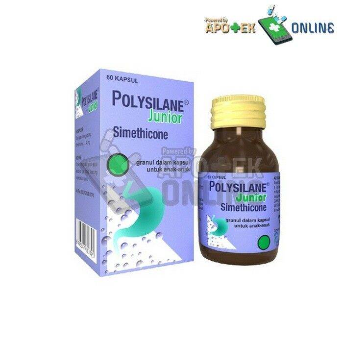 POLYSILANE JUNIOR 60 KAPSUL/ MAAG/ ASAM LAMBUNG/ GASTRITIS | Lazada ...