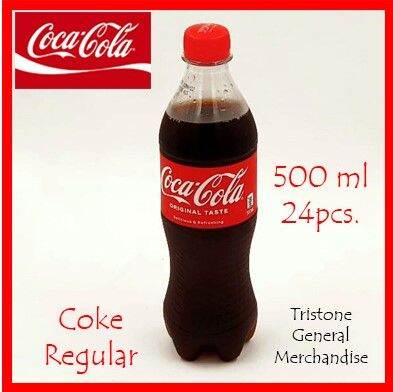 Coke Reg. 500ml (24pcs) | Lazada PH