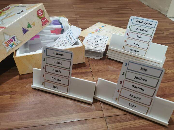 Just One Philippine Edition Party Word Board Game | Team Building with ...