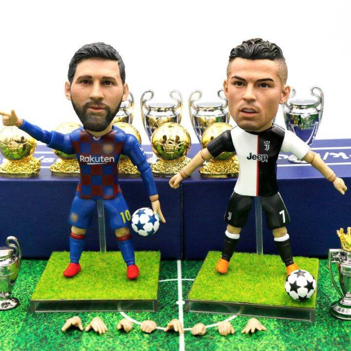 AG World Cup Qatar Football Star Action Figure Messi CR7 Neymar Suarez ...