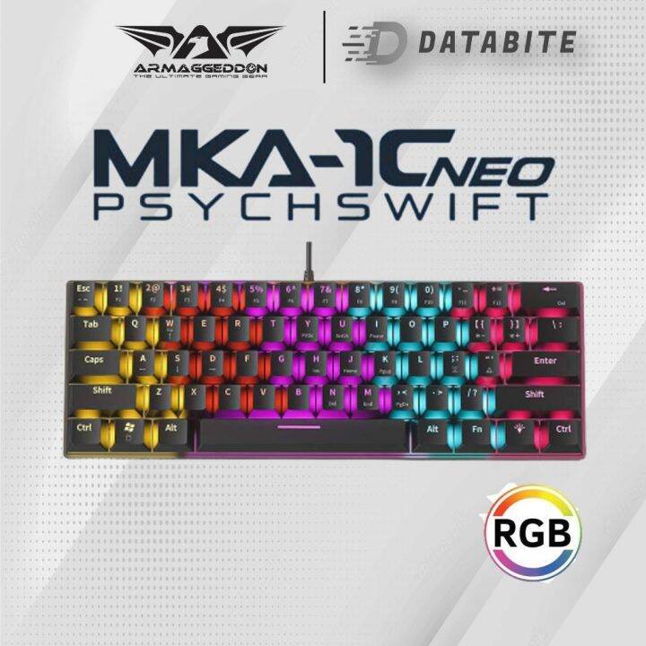 Armaggeddon Gaming Mechanical Keyboard MKA 1C NEO LED Backlight | 61 ...