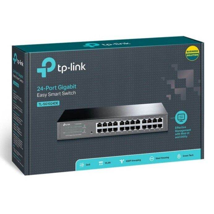 TP-Link TL-SG1024DE 24-Port Gigabit Easy Smart Switch | Lazada Indonesia