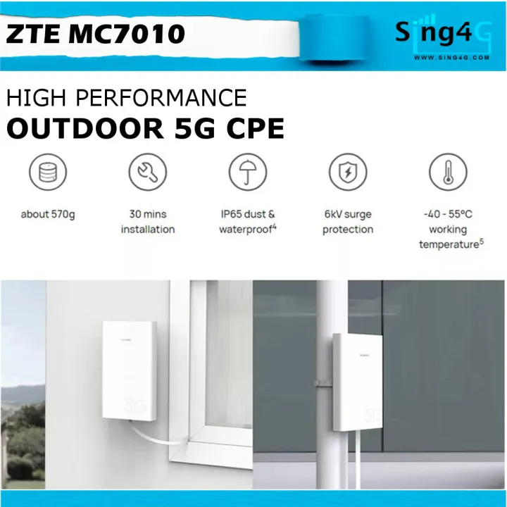 5G OUTDOOR SIM CARD MODEM ZTE MC7010 | Lazada
