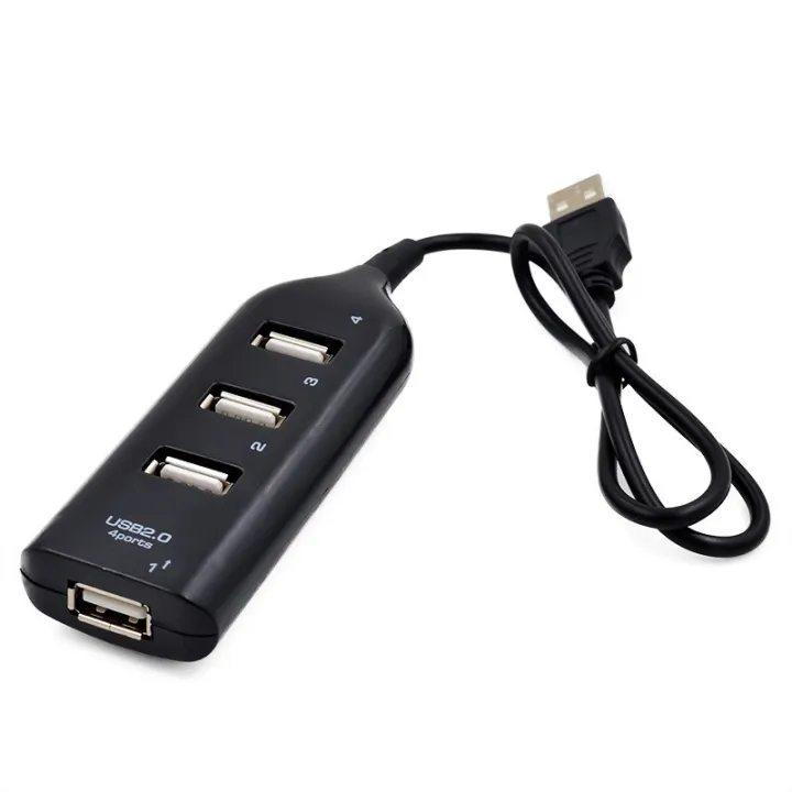 High Speed 4-Port USB 2.0 USB Hub | Lazada PH