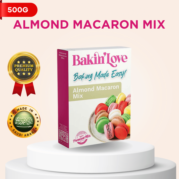 BakinLove - Almond Macaron Mix (Premium Saudi Arabia Flour) {IMPORTED} | Lazada