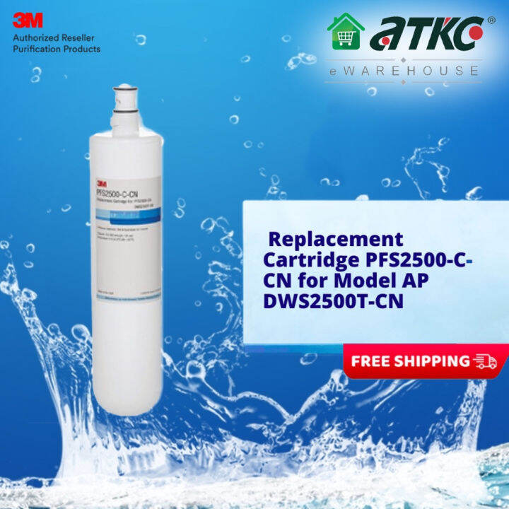 3M Water Filter | 3M PFS2500-C-CN Replacement Cartridge For DWS2500T ...