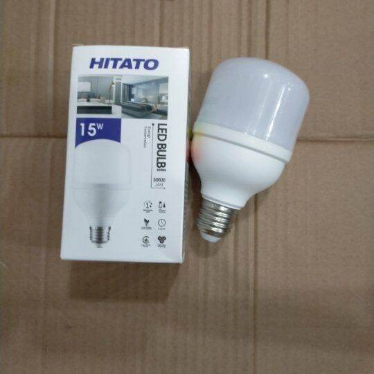 Lampu LED Hitato allesco 15 watt botol tabung kapsul Bulb | Lazada ...