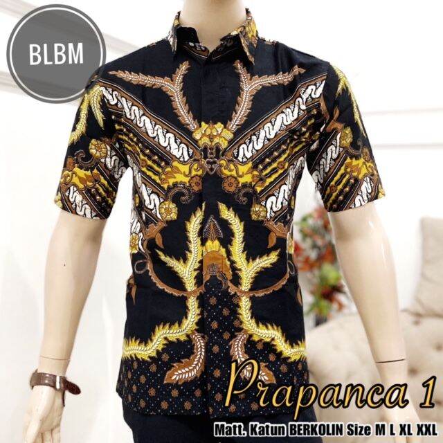 Batik Lontara Kode Prapanca 1 Prapanca 2 Batik Lanang by Mamez | Lazada ...