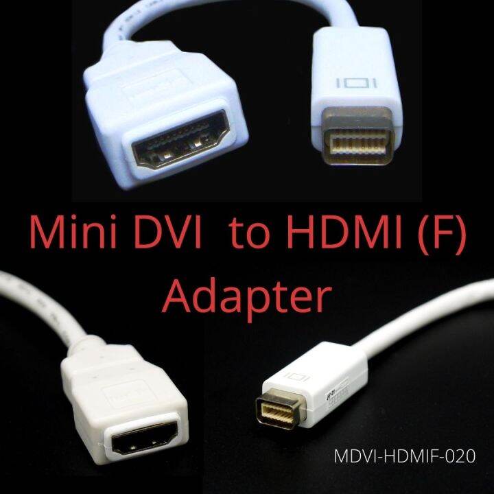 3C Connections / Mini DVI 32-Pin to HDMI 19-Pin Adapter | Lazada PH