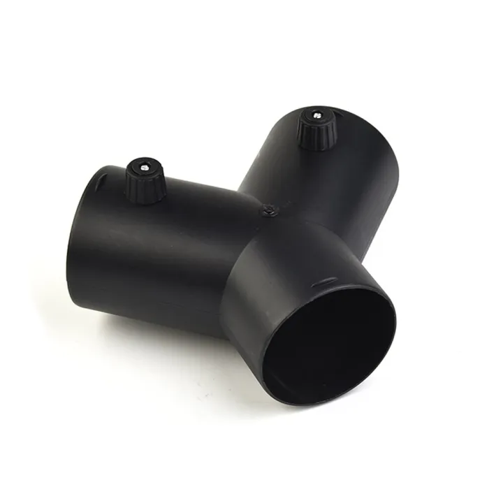 75Mm Y Tak Duct Splitter Outlet Connector W/ Regulator Flap Valve For Heater Diesel Floor Stove ...