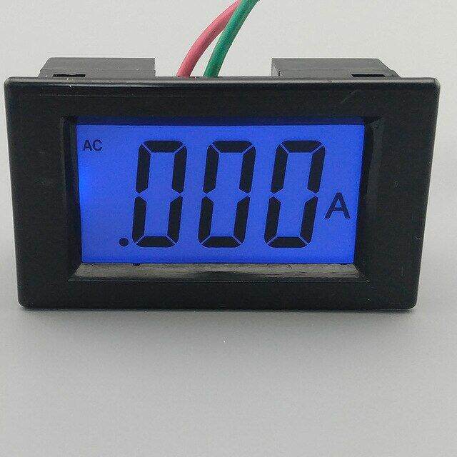 Lcd Display White And Black Ampere Meter Ammeter Range Ac 0 1 999a
