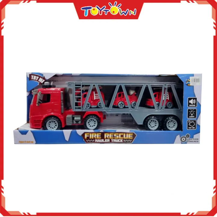 Road Rats Junior - Fire Rescue Hauler Truck | Lazada PH