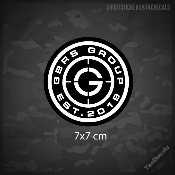สติกเกอร์GBRS Group สติกเกอร์Tactical แต่งรถยนต์ มอเตอร์ไซค์ กล่องปืน ...