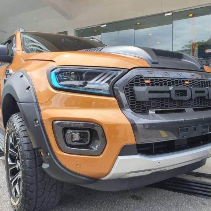 FORD RANGER T8 FENDER FLARE 6" WITH SENSOR HOLE | Lazada