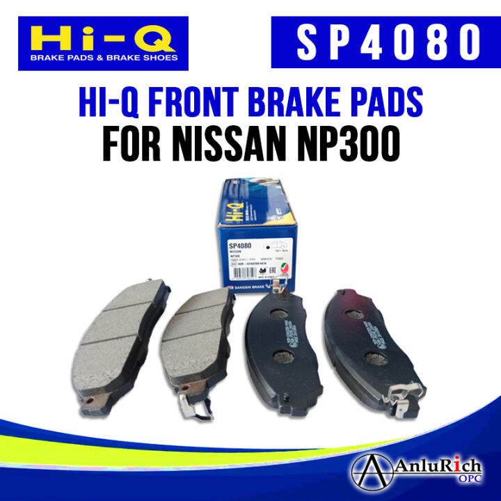 Hi-Q Front BRAKE PADS for NISSAN NP300 (SP4080) | Lazada PH