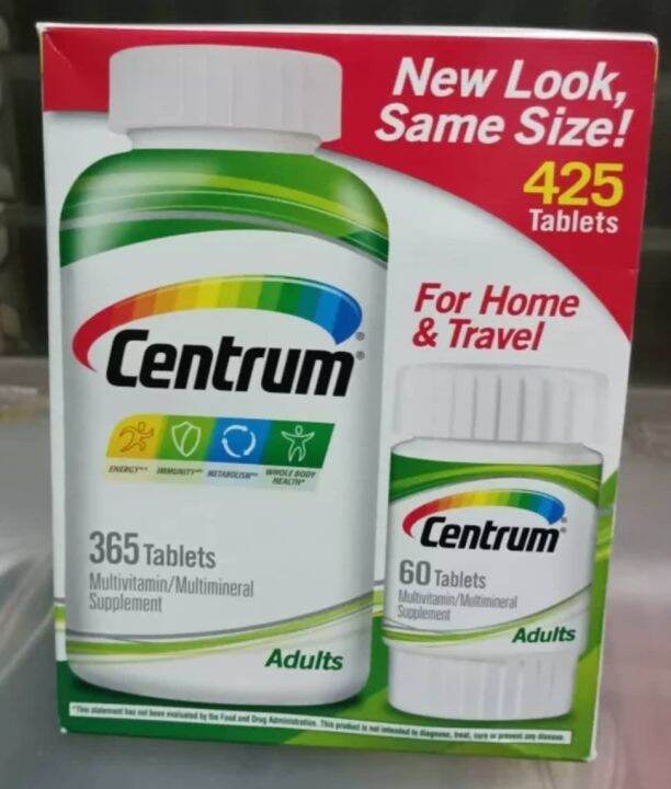 Centrum Adults Multivitamins 425pcs | Lazada PH