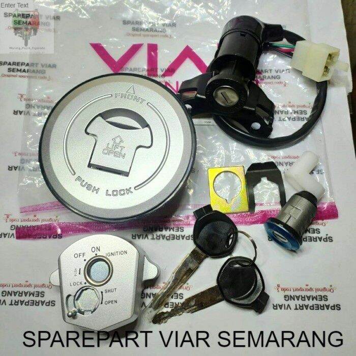 kunci kontak tutup tangki minerva CBR old viar vix r set kunci jok ...
