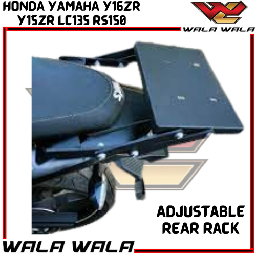 HONDA YAMAHA Y16ZR Y15ZR LC135 RS150 Adjustable REAR Rack TAILSTOCK For ...