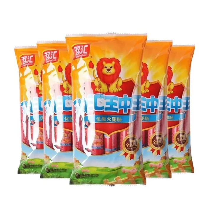 Chinese specialty snack food Shuanghui Sausage 240g 8pcsx30g | Lazada PH
