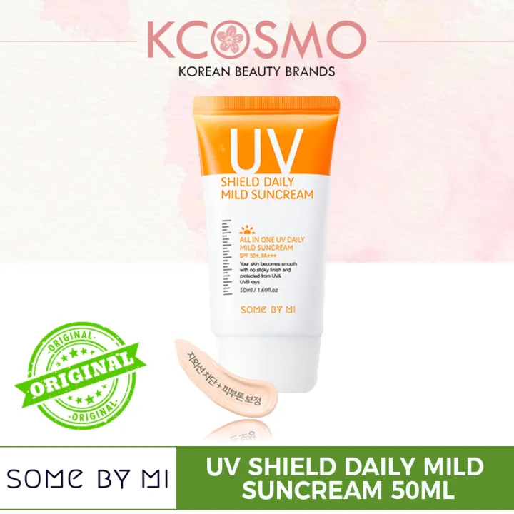 [Authentic] SOME BY MI UV Shield Daily Mild Suncream 50ML | Lazada PH