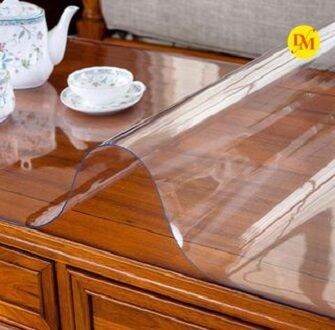 Clear PVC Plastic Sheet/Transparent Table Mat, Waterproof and Oil-Proof ...