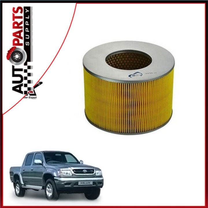 OSK AIR FILTER TOYOTA HILUX SR TURBO KDN165 190 (109x240x120mm)(17801 ...