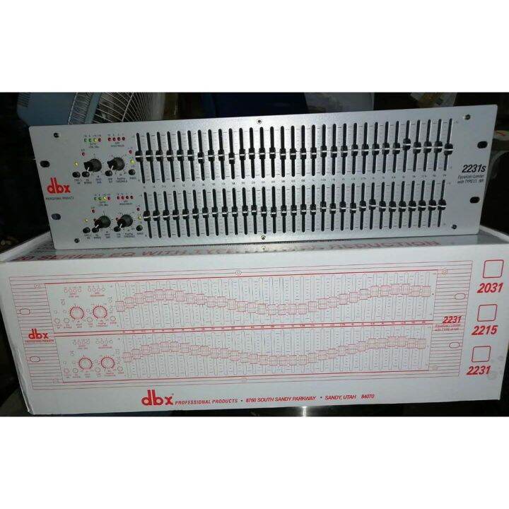 2231S 20 SERIES EQUALIZER / LIMITER with TYPE III NR DBX 2231S | Lazada PH