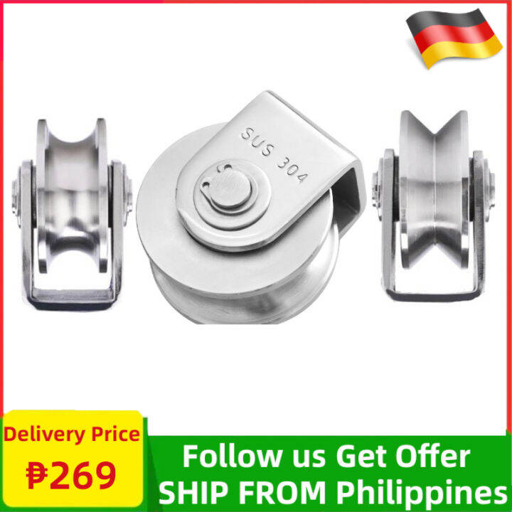 Yoqu Sliding Door Roller 304 Stainless Steel Sliding Gate Roller Wheel ...