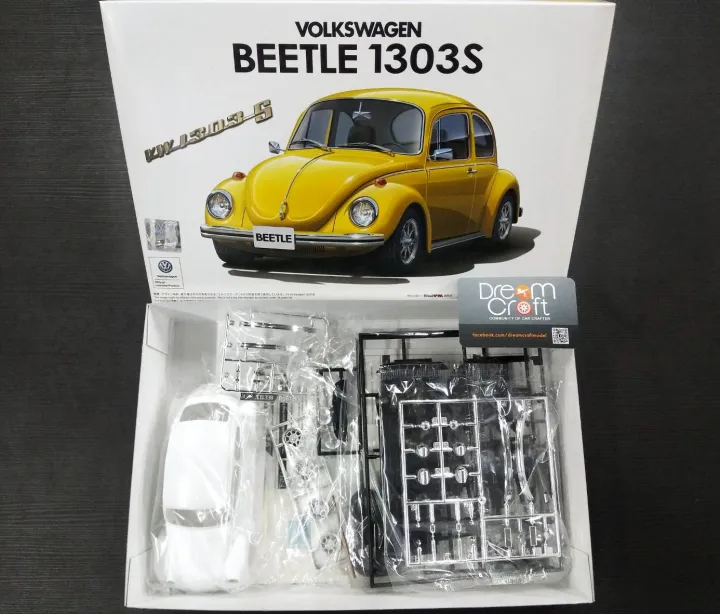 AOSHIMA 1/24 VOLKSWAGEN 13AD Beetle 1303S '73 (โมเดลรถยนต์ Model ...