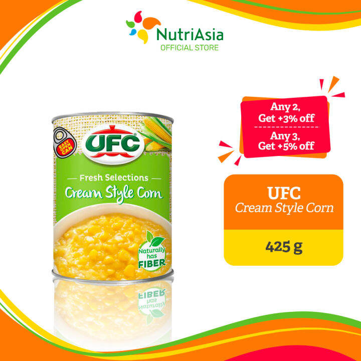 UFC Fresh Selections Cream Style Corn 425g | Lazada PH