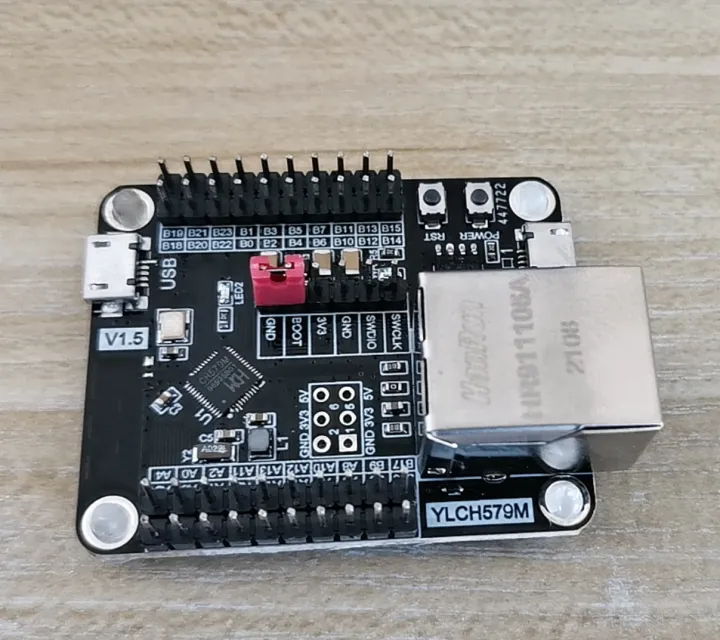 CH579M a serial port turn Ethernet development board instead of STM32 instead of DTU bluetooth ...