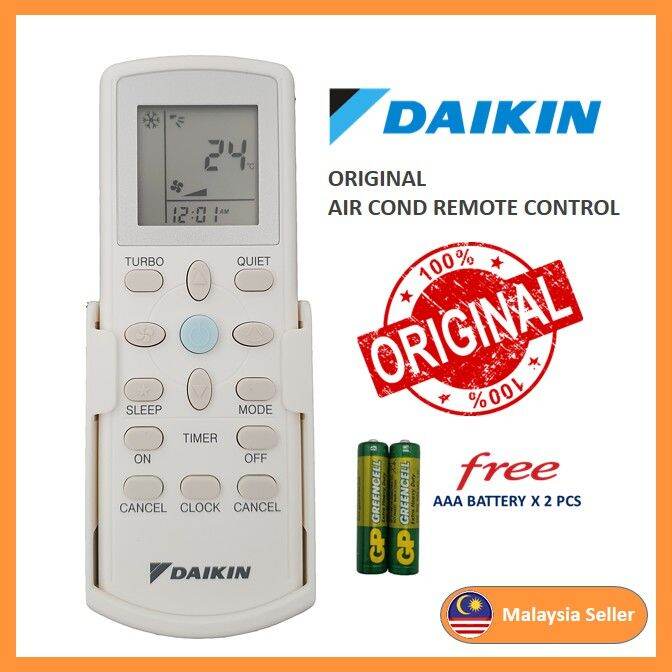 100% Original Daikin Aircond Remote Control | Lazada