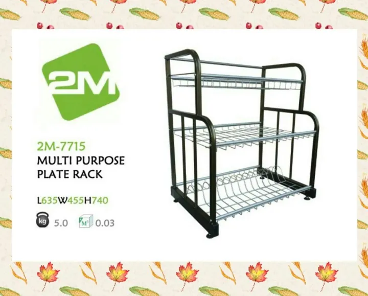 Heavy Duty Disk Rack DIY / Rak pinggan tahan lasak / Rak pengering ...