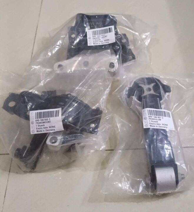 100 % ORIGINAL ENGINE MOUNTING 1 SET 6RF199262L VW POLO SEDAN 1.6 VENTO ...