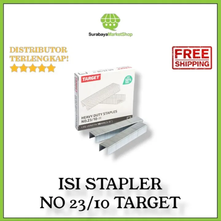 Isi Staples Target No. 23/10 - Target Stapler Refill | Lazada Indonesia