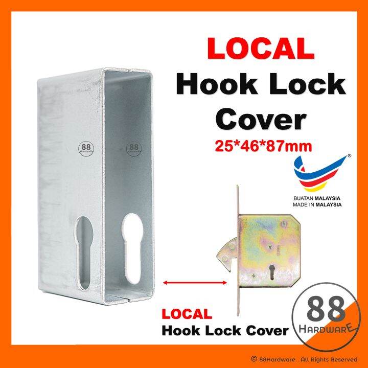 Hook Lock Cover / Hook Lock / grill lock / grill door lock / kunci ...