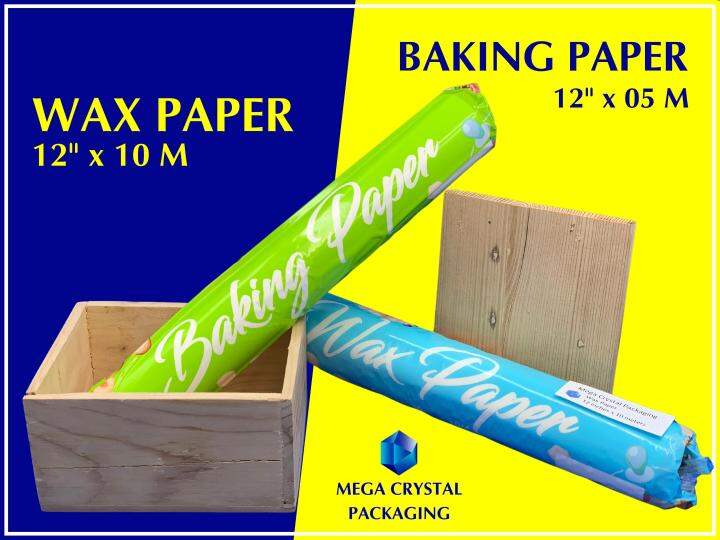 Baking Paper 12 in x 5 meters / Wax Paper 12 in x 10 meters | Lazada PH