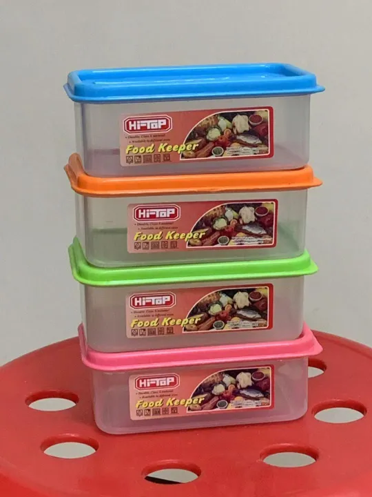 135 HITOP Food Keeper 300ml 4pcs/ set | Lazada PH