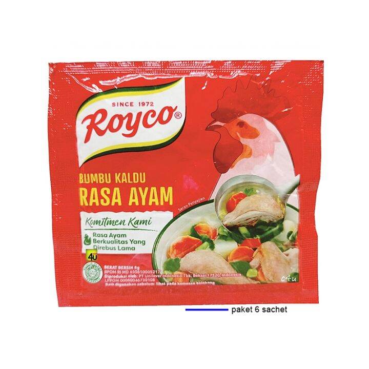 Royco - Bubuk Kaldu AYAM - 6 SACHET | Lazada Indonesia