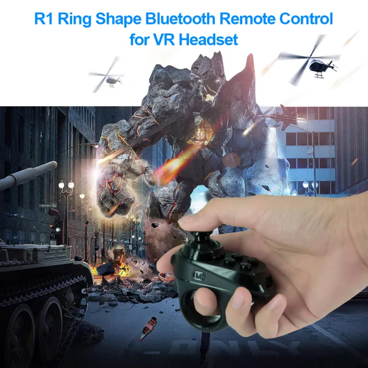 R1 Ring shape 3D 4.0 VR Controller Wireless Gamepad Joystick Gaming VR ...