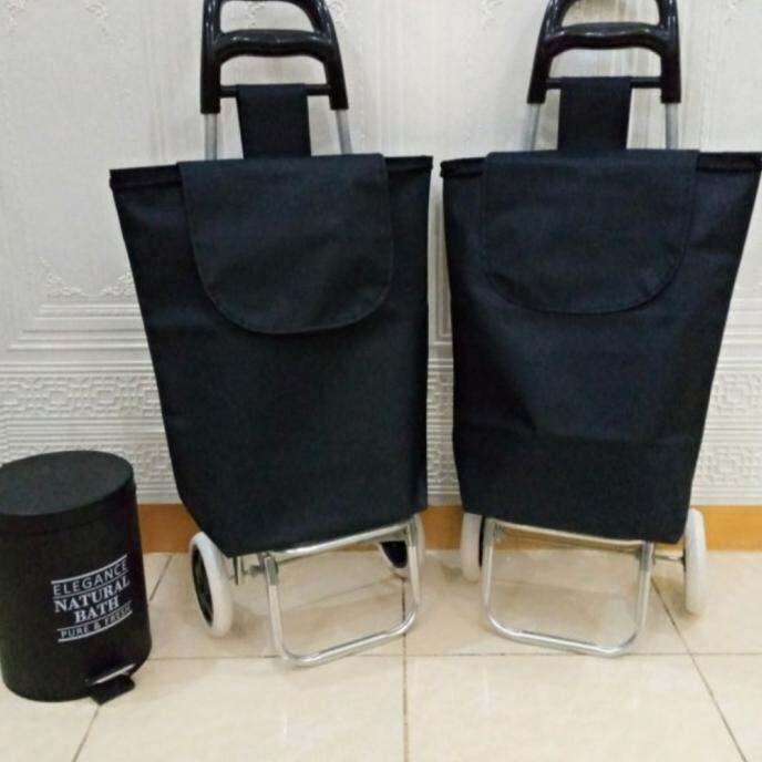 tas trolly belanja roda | Lazada Indonesia