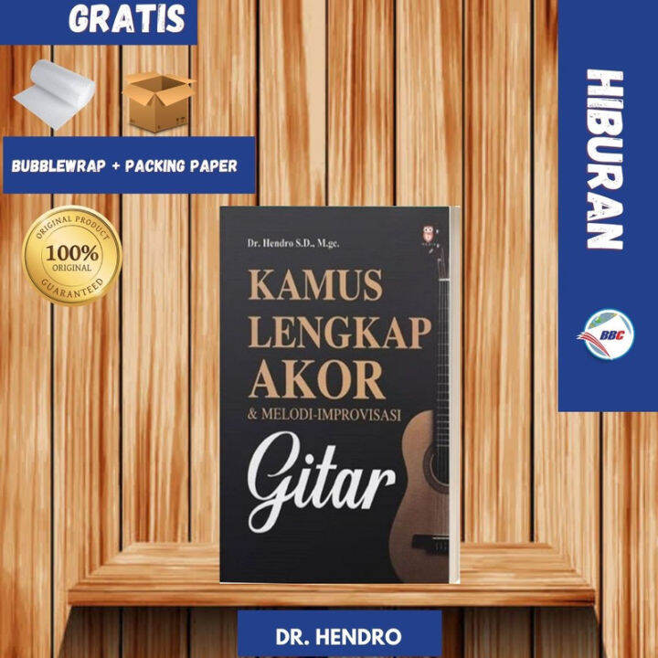 KAMUS LENGKAP AKOR & MELODI - IMPROVISASI GITAR | Lazada Indonesia