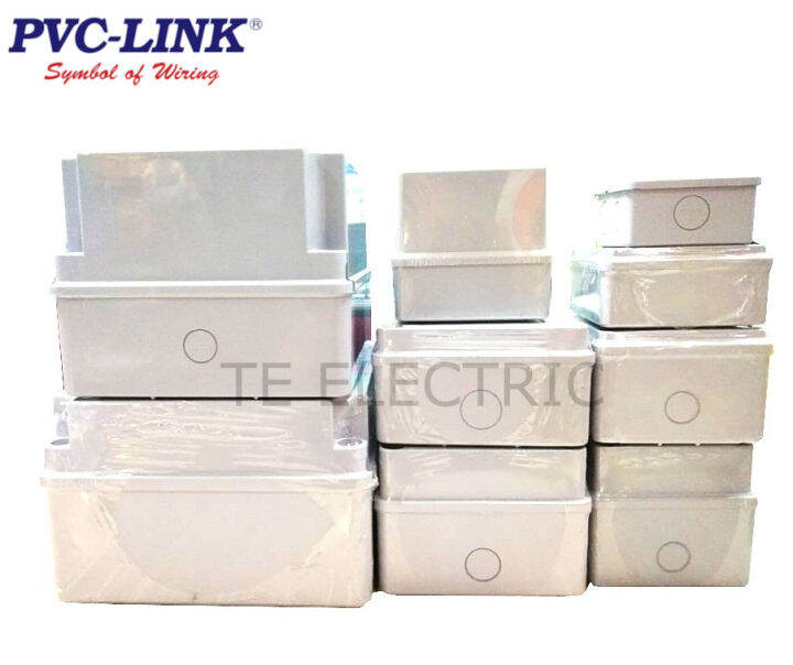 PVC LINK IP66 ABS WATERPROOF OUTDOOR ENCLOSURE JUNCTION BOX 3 X 3 4 X 4 ...