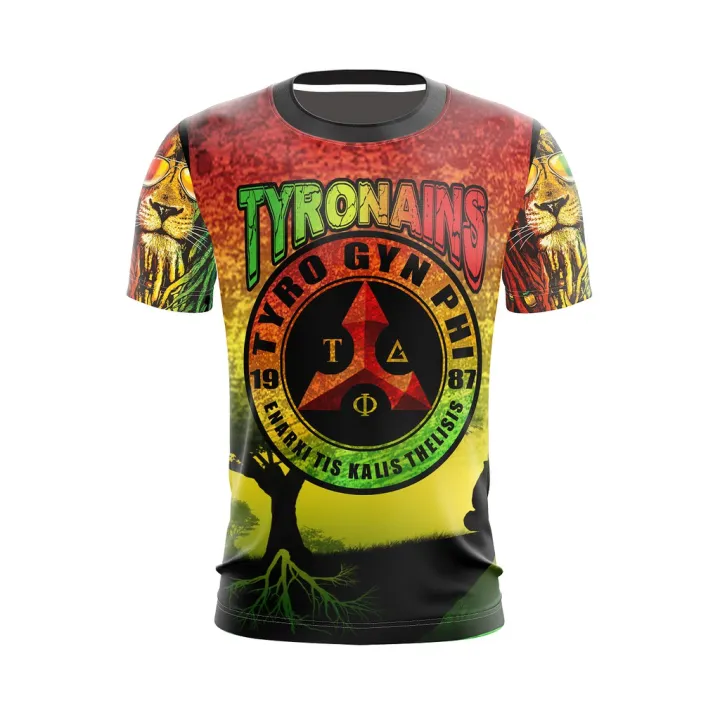 Tyronians Rastafarian Fullsublimation Shirt | Lazada.co.th